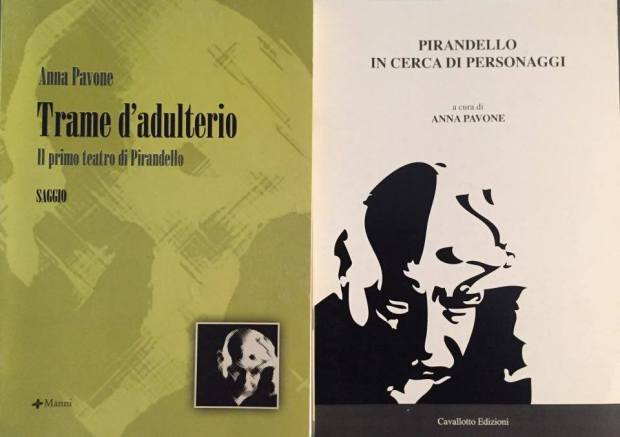 Anna Pavone, Primo teatro e personaggi di Pirandello – Poetarum Silva